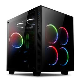Anidees AI Crystal Cube ATX Mid Tower Case (AI-Crystal-Cube-RGB ...