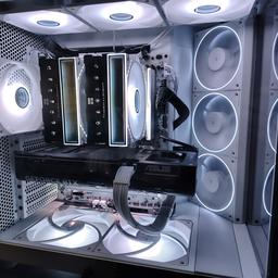 First White RGB Build - 7800X3D / 6950XT by joshtur - AMD Ryzen 7 ...
