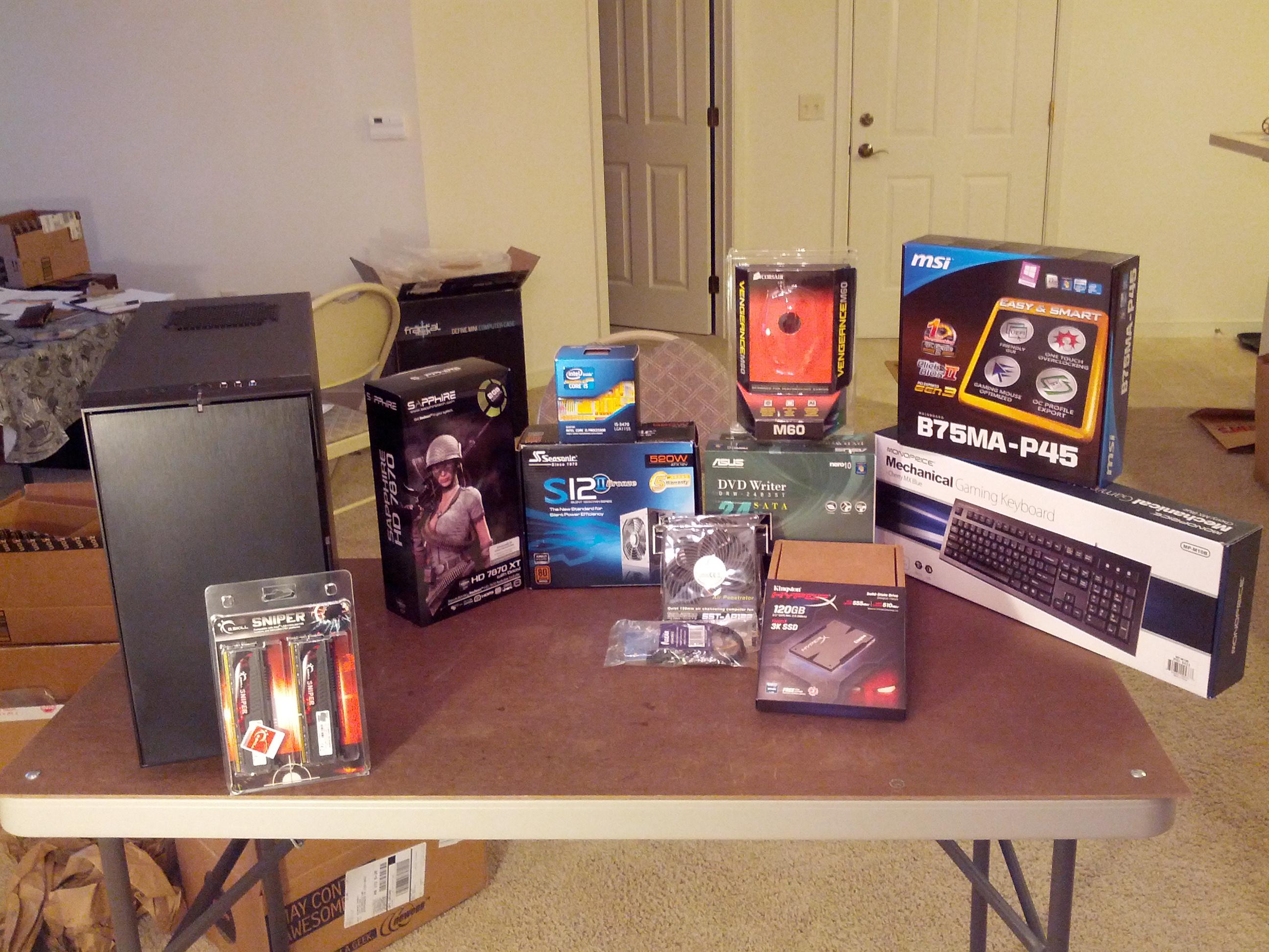 First PC Build By Sal_L Intel Core I5-3470, Radeon HD 7870, 40% OFF