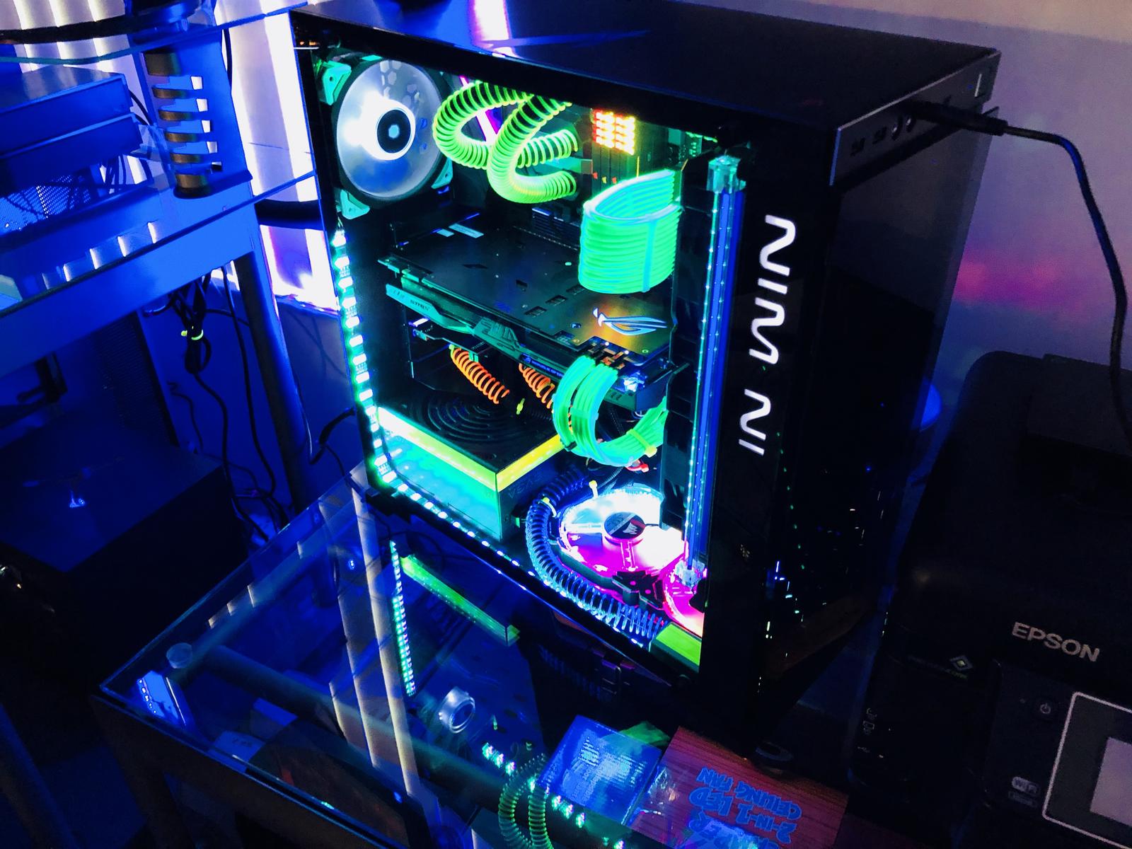 UV/RGB Build I7-7700k Mostly Asus Strix And Corsair, 44% OFF