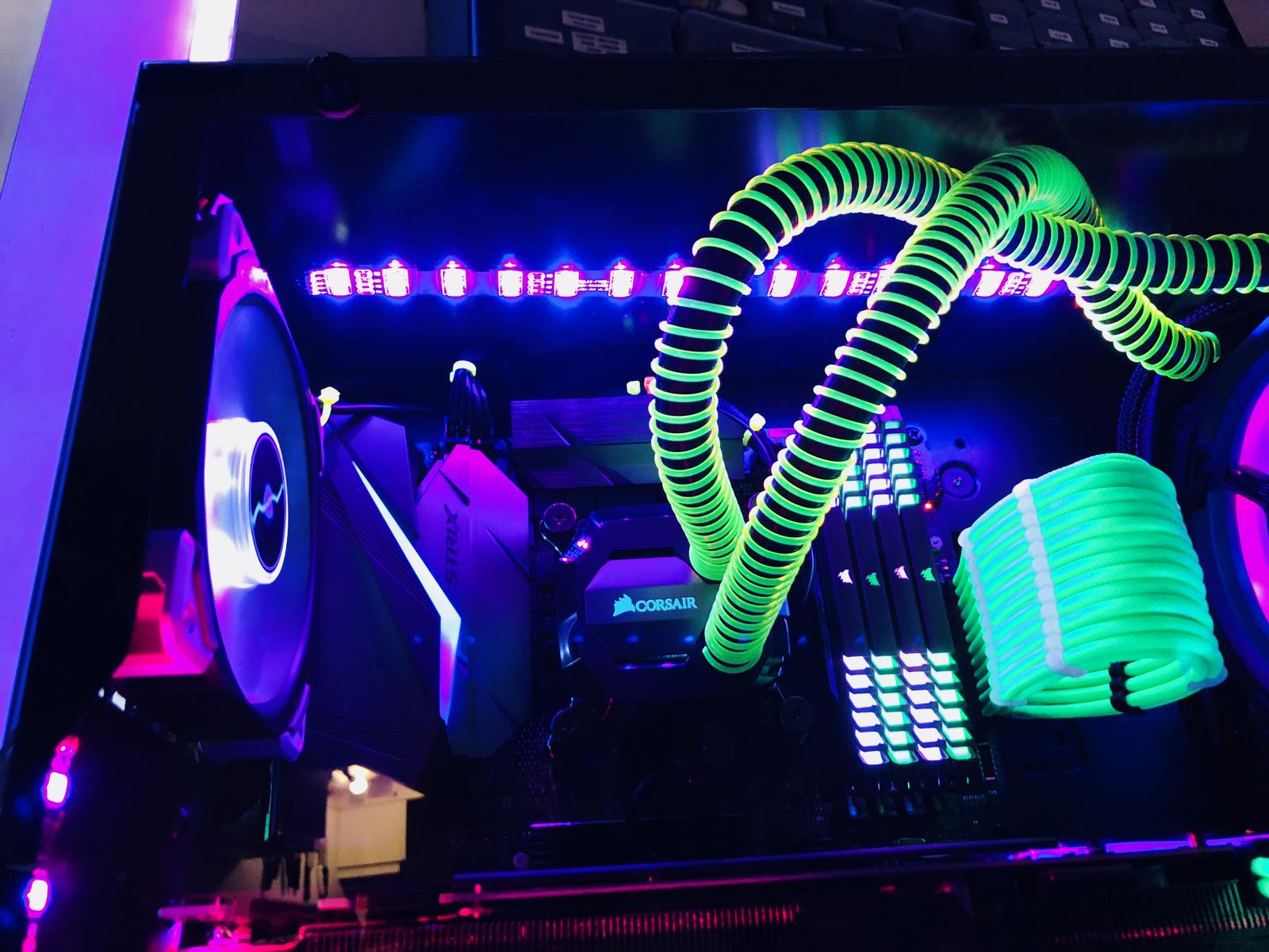 UV/RGB Build I7-7700k Mostly Asus Strix And Corsair, 44% OFF