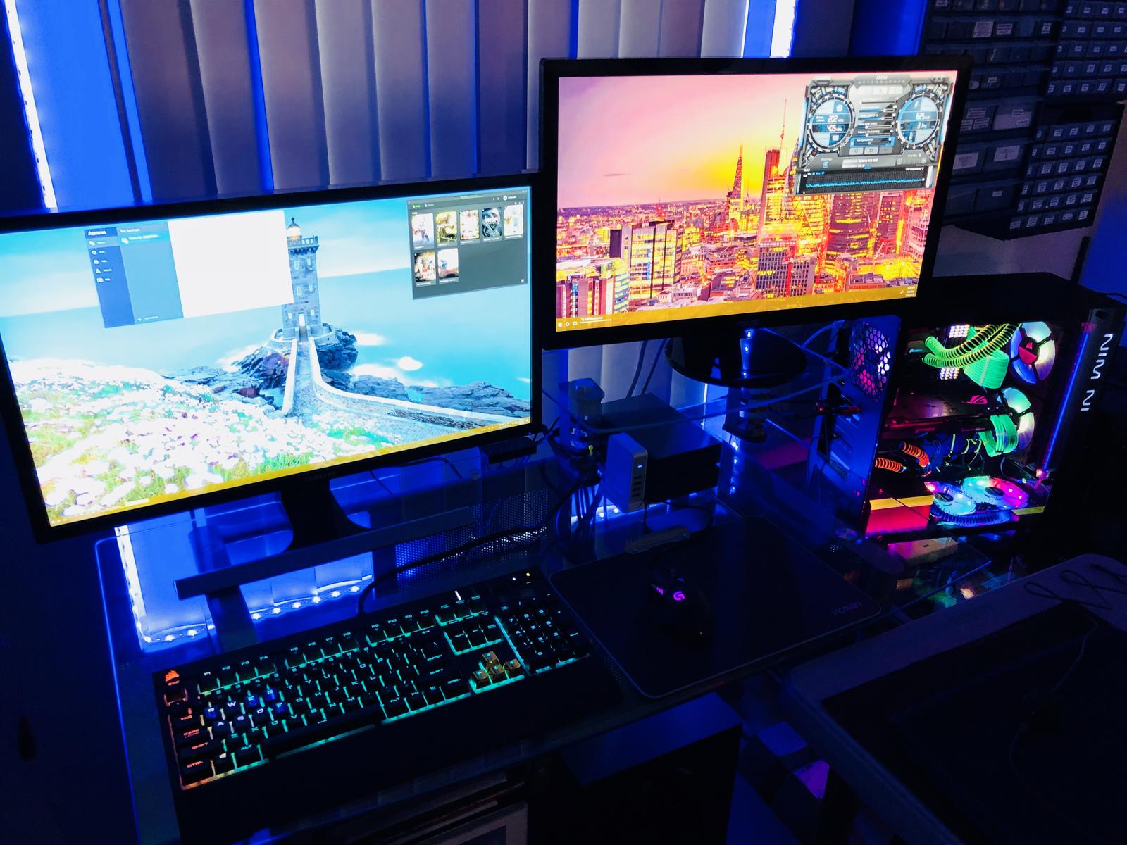 UV/RGB Build I7-7700k Mostly Asus Strix And Corsair, 44% OFF