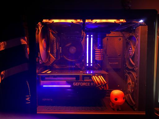 Orange Pc Build by romeoally1221 - AMD Ryzen 5 5600X, GeForce RTX 3070 ...