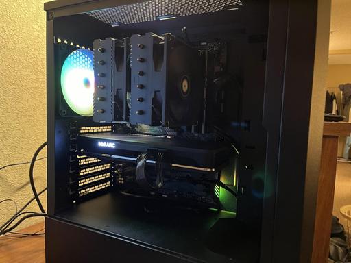 Filthy Casual by DarkAudit - AMD Ryzen 5 5600X3D, Arc A750, Phanteks ...