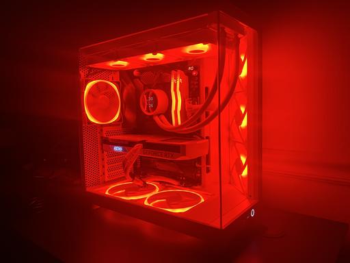 First Ever Build (CPU was free) 2024 by Bigt293 - Intel Core i9-9900K, GeForce RTX 4060, NZXT H6 ...