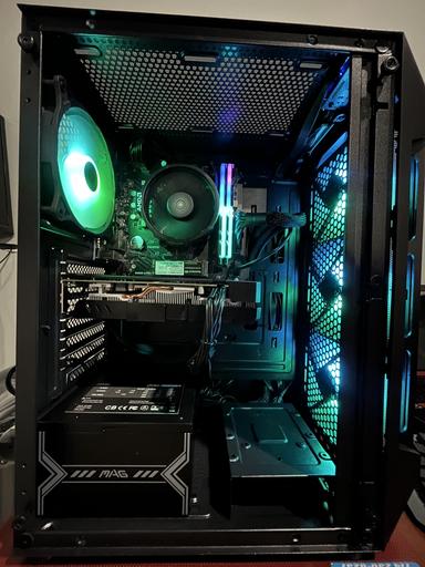 iRacing dedicated PC by Vigeant618 - AMD Ryzen 5 5600X, GAMDIAS AURA ...