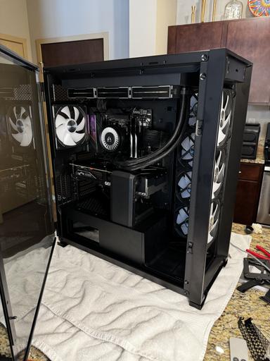 My Big Switch to AMD by JS75 - AMD Ryzen 9 7950X3D, GeForce RTX 4090, Corsair 7000D AIRFLOW ATX ...