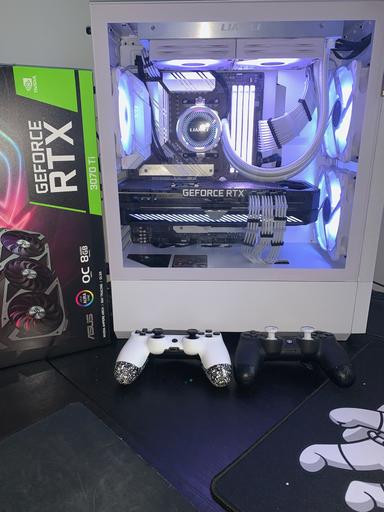 All White AMD Build by Jammear - AMD Ryzen 7 5700G, GeForce RTX 3070 Ti ...