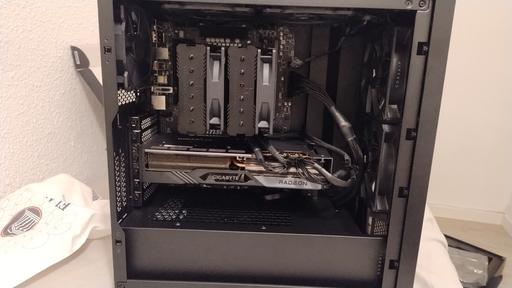 Black build with white lights for 1440p by Warriorfall2 - AMD Ryzen 5 ...
