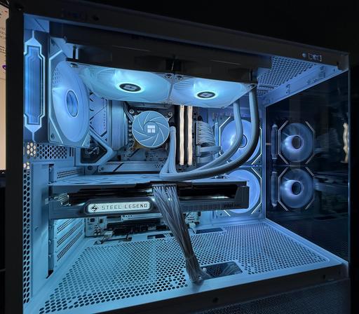 Arc B580 White Build by Aroryborealis - Intel Core i5-14400, Arc B580 ...