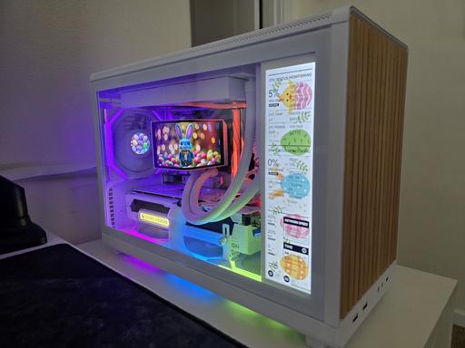 Saladbowlio's Gaming PC (April 2025) by atomicbee - AMD Ryzen 7 9700X, Radeon RX 9070, Lian Li ...