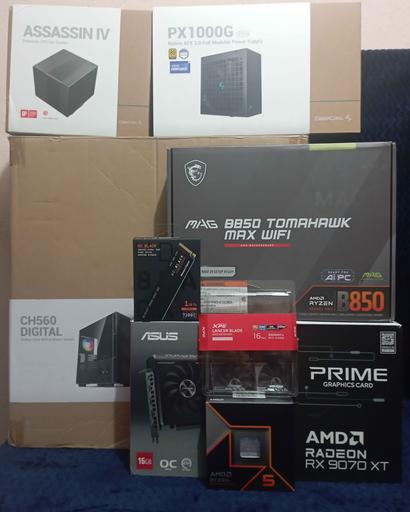 My first PC Gamer by darktulzscha - AMD Ryzen 5 9600X, Radeon RX 9070 ...